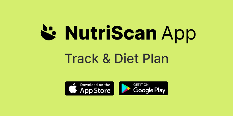 Contador de calorías en línea | Aplicación NutriScan | NutriScan App
